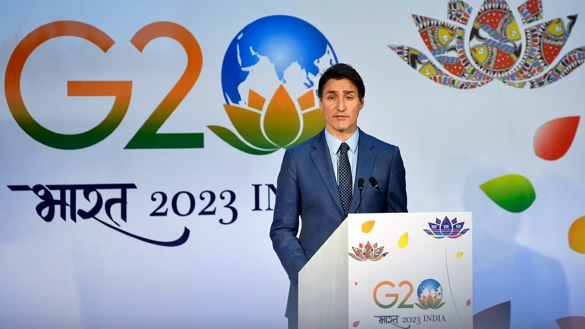 Justin Trudeau, the prime minister of Canada, is grounded in Delhi due ...